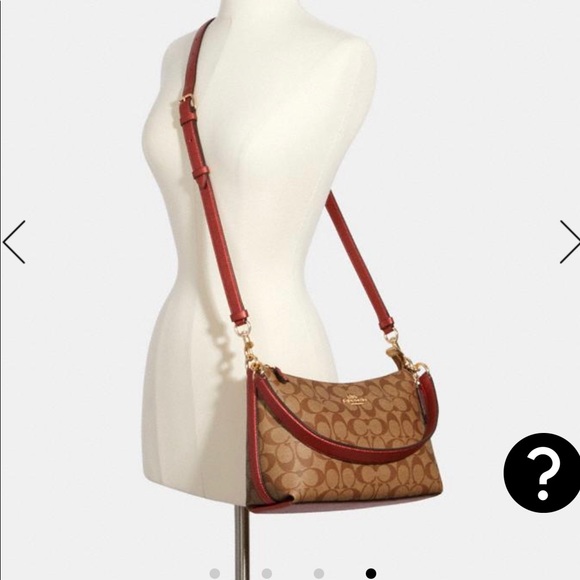 Coach | Bags | Nwt Coach Lewis Shoulder Bag In Signature Canvas | Poshmark